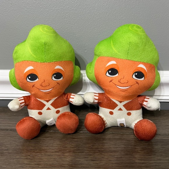 Willy Wonka | Toys | Willy Wonka Oompa Loompa Plush Toys Set Of 2 Cute ...